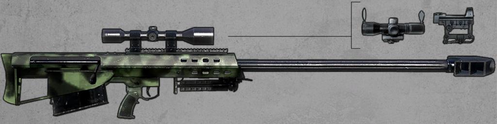 Barrett M95 powered by VSR : r/airsoft